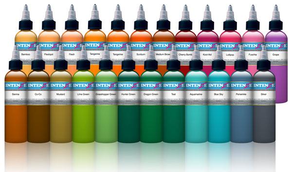 25 color set Intenze Products